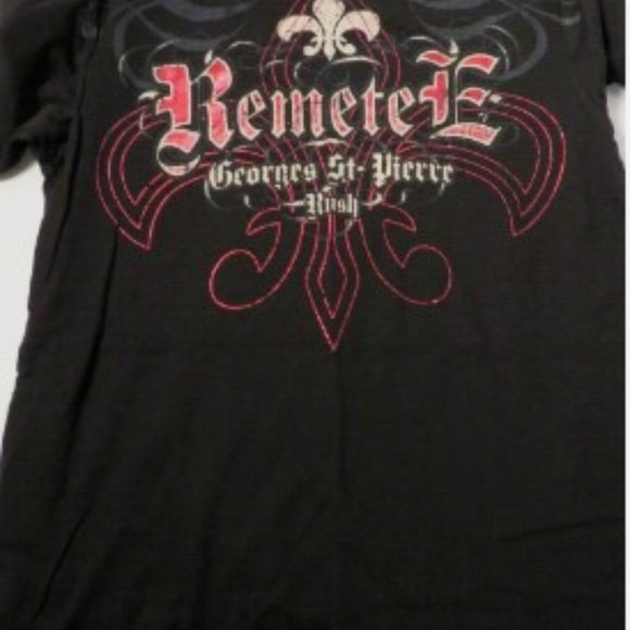 Affliction | Shirts | Really Rare Remetee George St Pierre Size M ...
